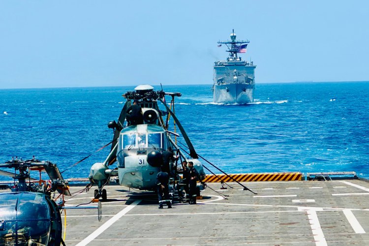 Tigers Roar at Sea: India, US Forces Wrap Up High-Octane Tiger Triumph ...